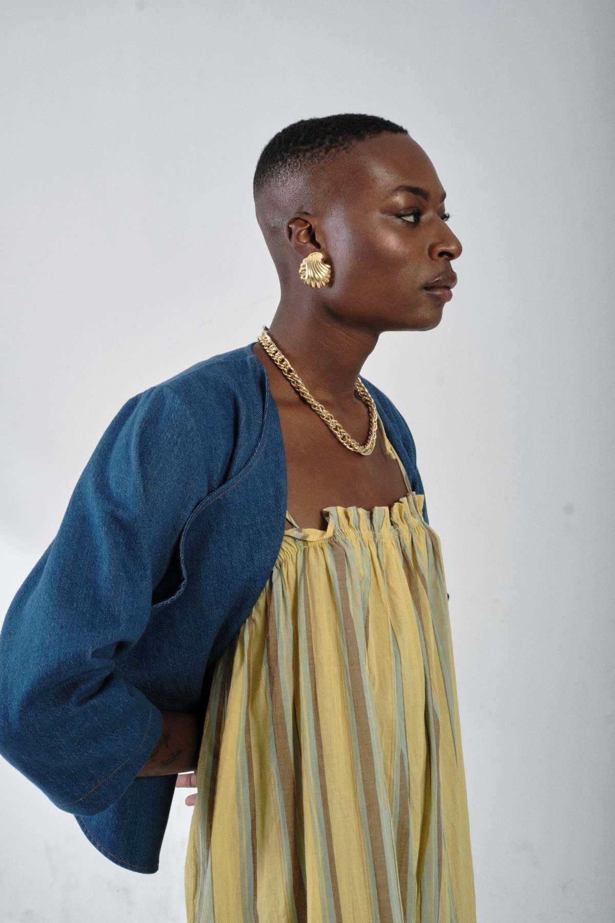 SELVA / NEGRA miko jacket - marisol denim | Garmentory