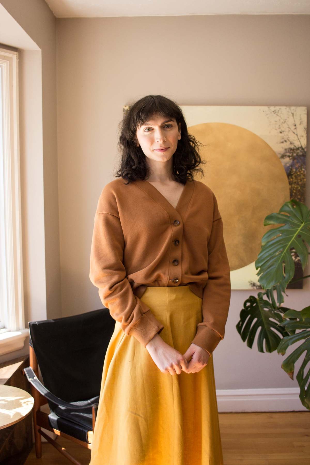 Eliza Faulkner Berkley Skirt - Sunshine Linen | Garmentory