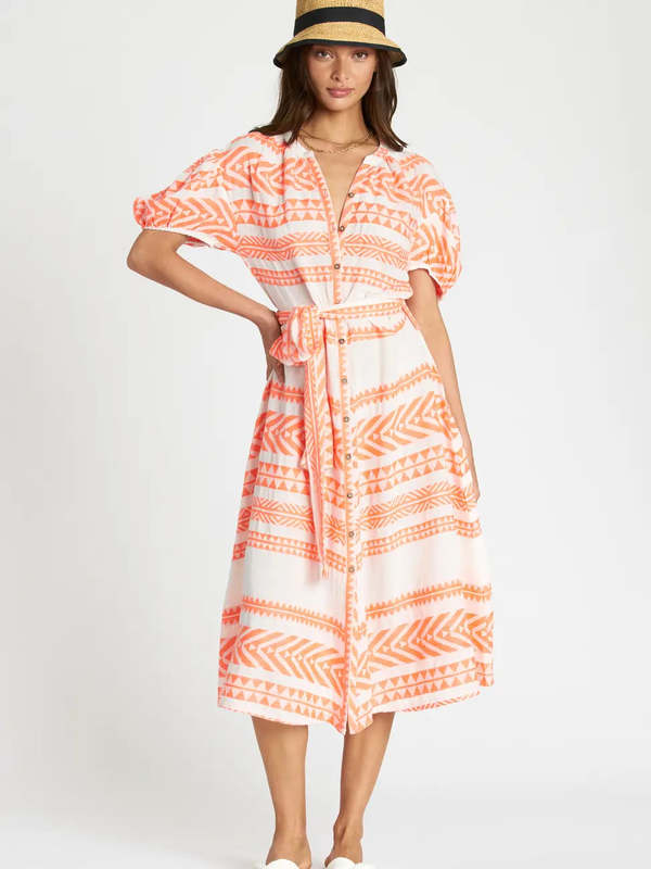 dRA Sera Dress - Neon Orange | Garmentory