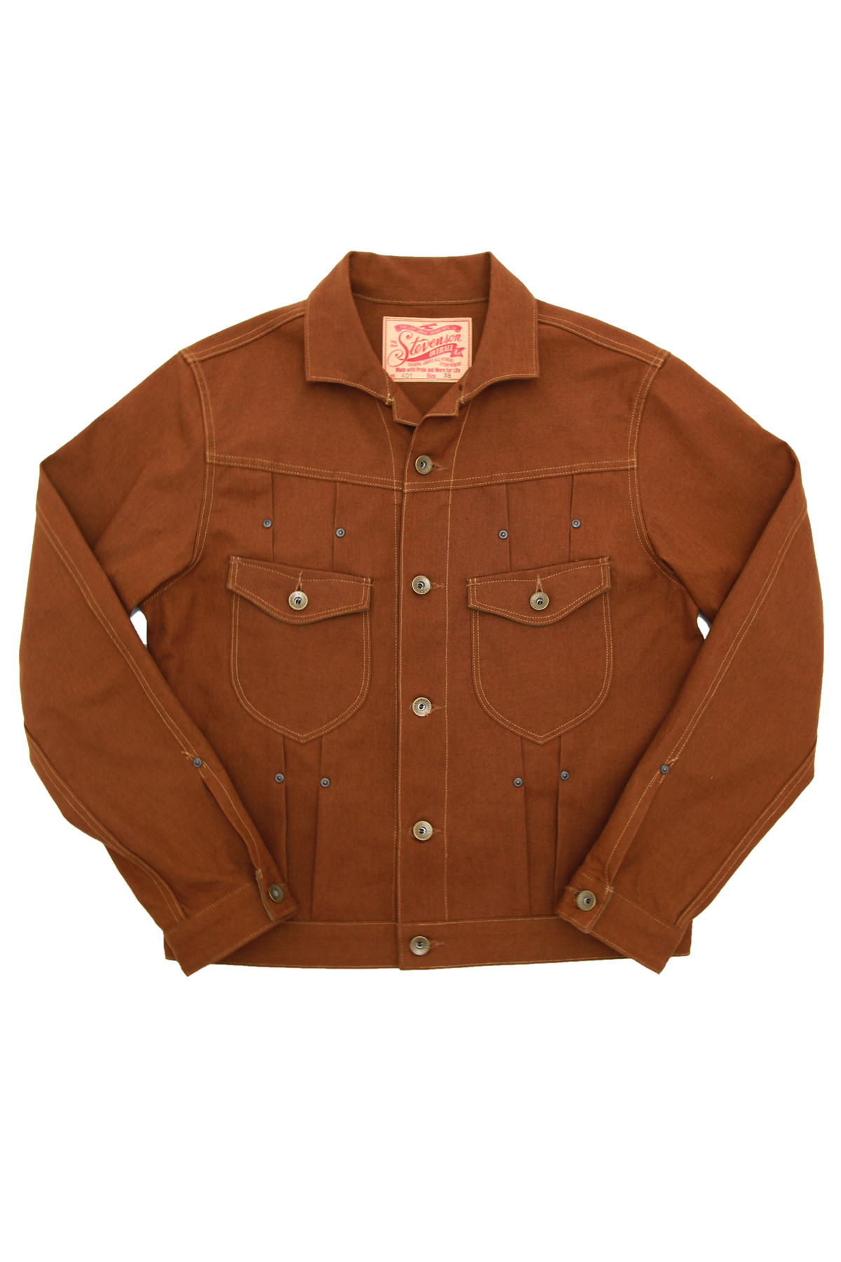 Stevenson Overall Co. Slinger Jacket - Brown Canvas | Garmentory