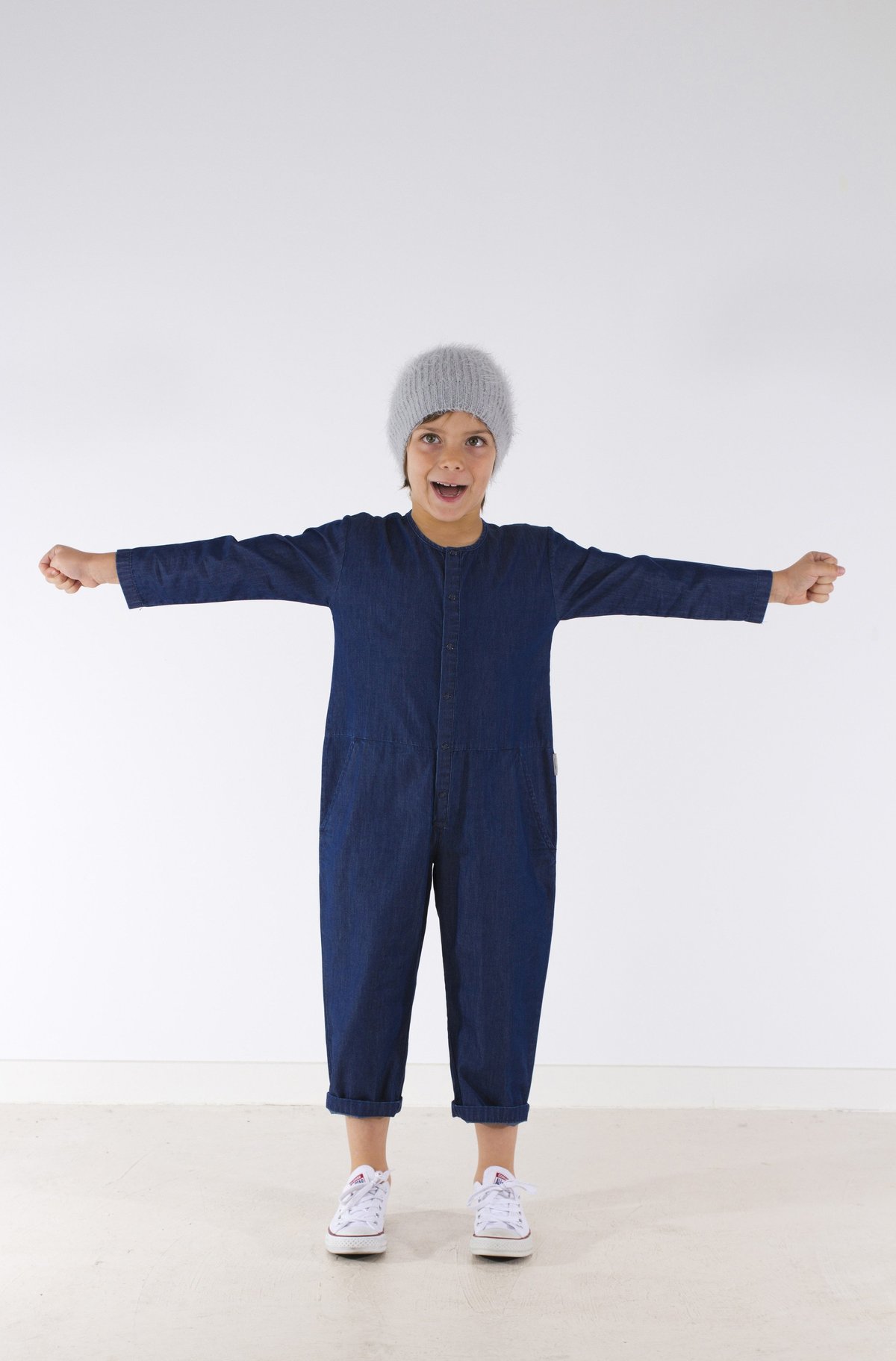 Kid's Tiny Cottons DENIM ONE PIECE | Garmentory