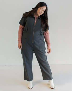 Noble Adult Utility Suit - Charcoal | Garmentory