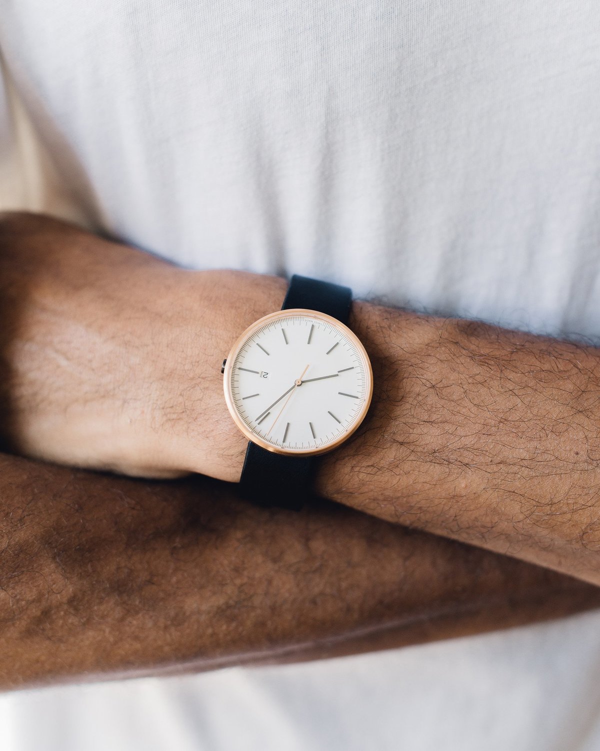 Uniform Wares M40 Calendar Watch - Black | Garmentory