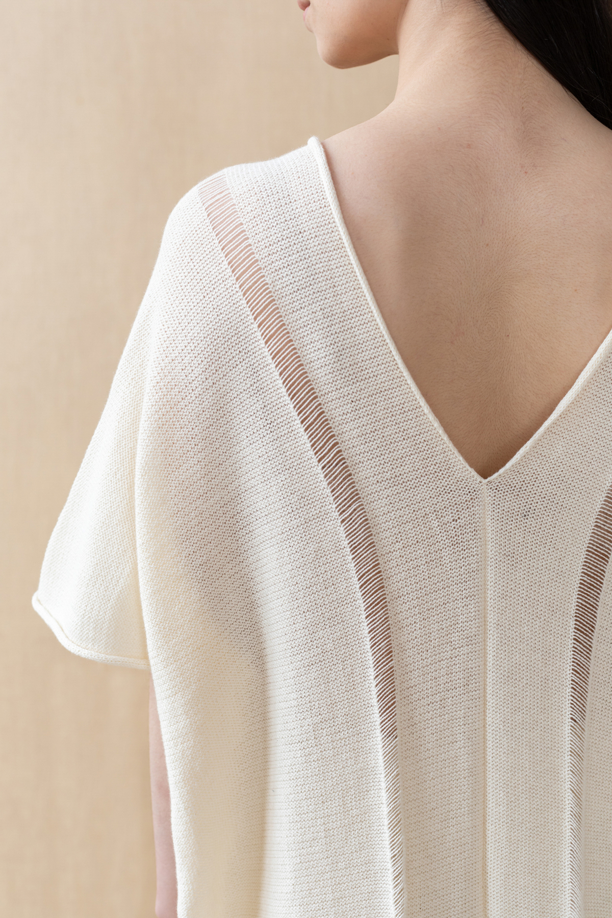 Latierra Alpaca Paola Tunic - ecru | Garmentory