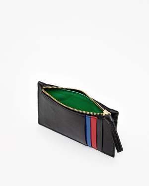 Clare V. CARD ZIP WALLET | Garmentory