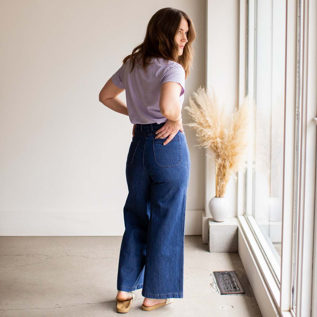 SELVA / NEGRA Ollie Pant - Marisol Denim | Garmentory
