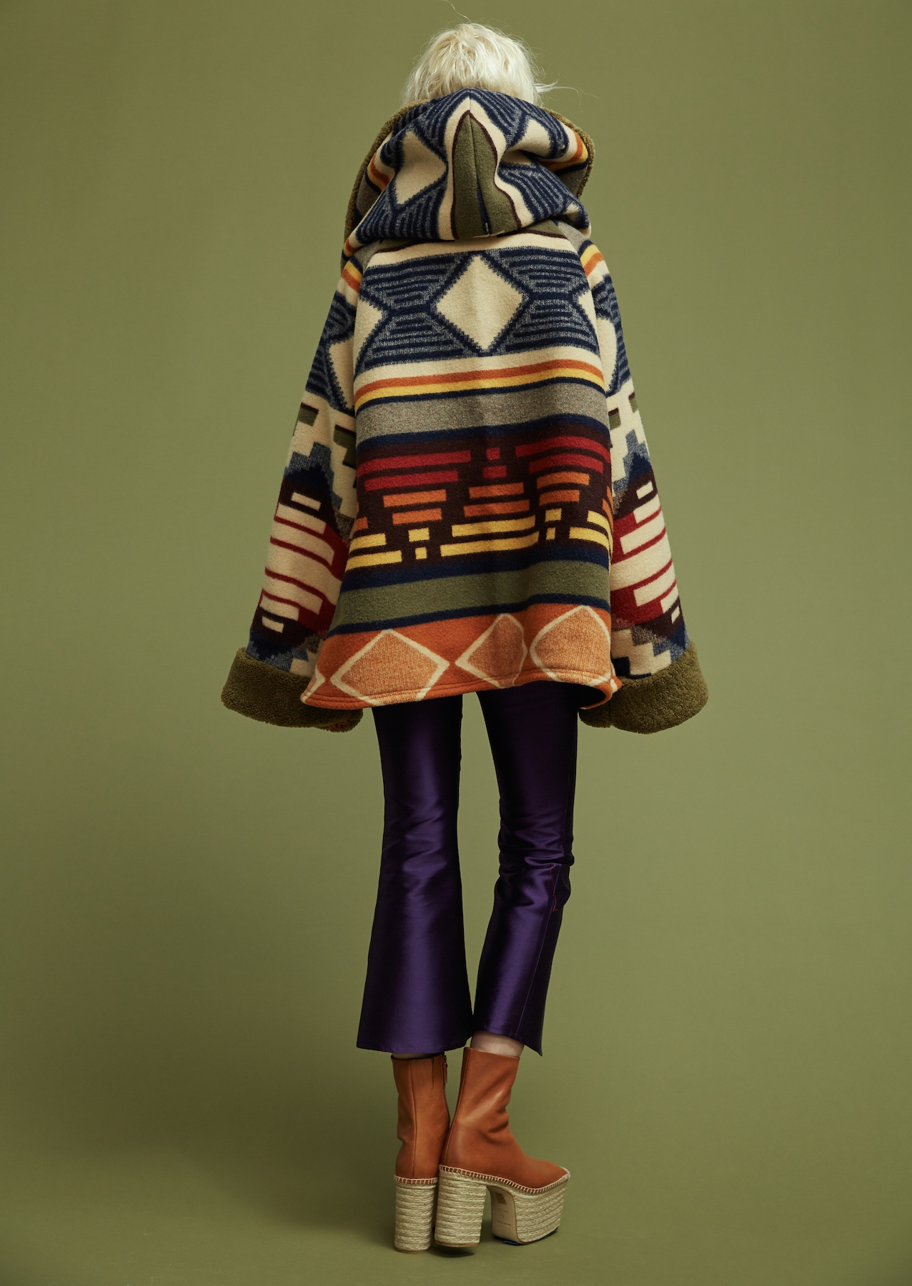 Lindsey Thornburg + Pendleton Cedar Mountain Trench Cloak | Garmentory