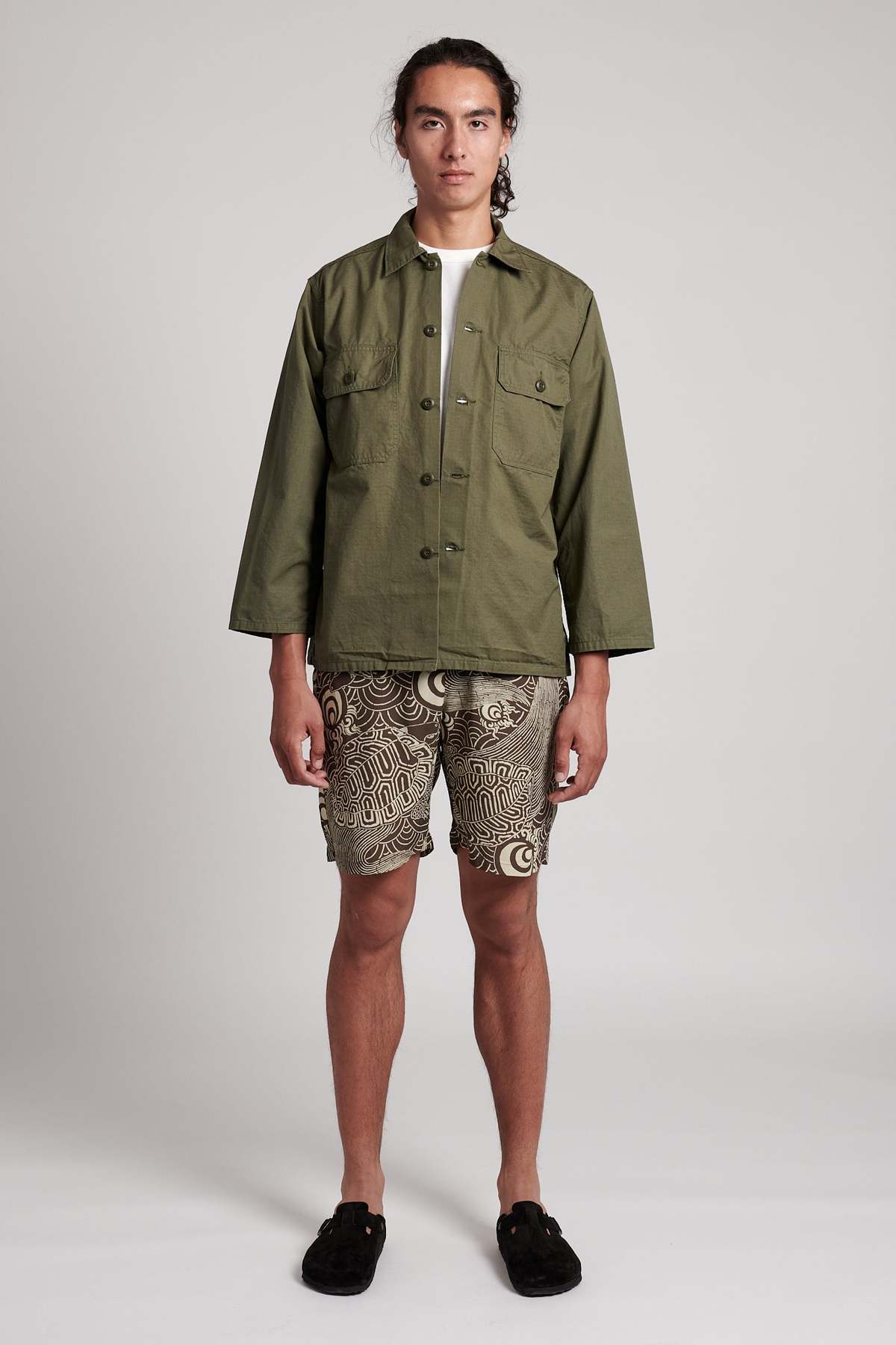 Orslow Trooper Fatigue Shirt - Army Green | Garmentory