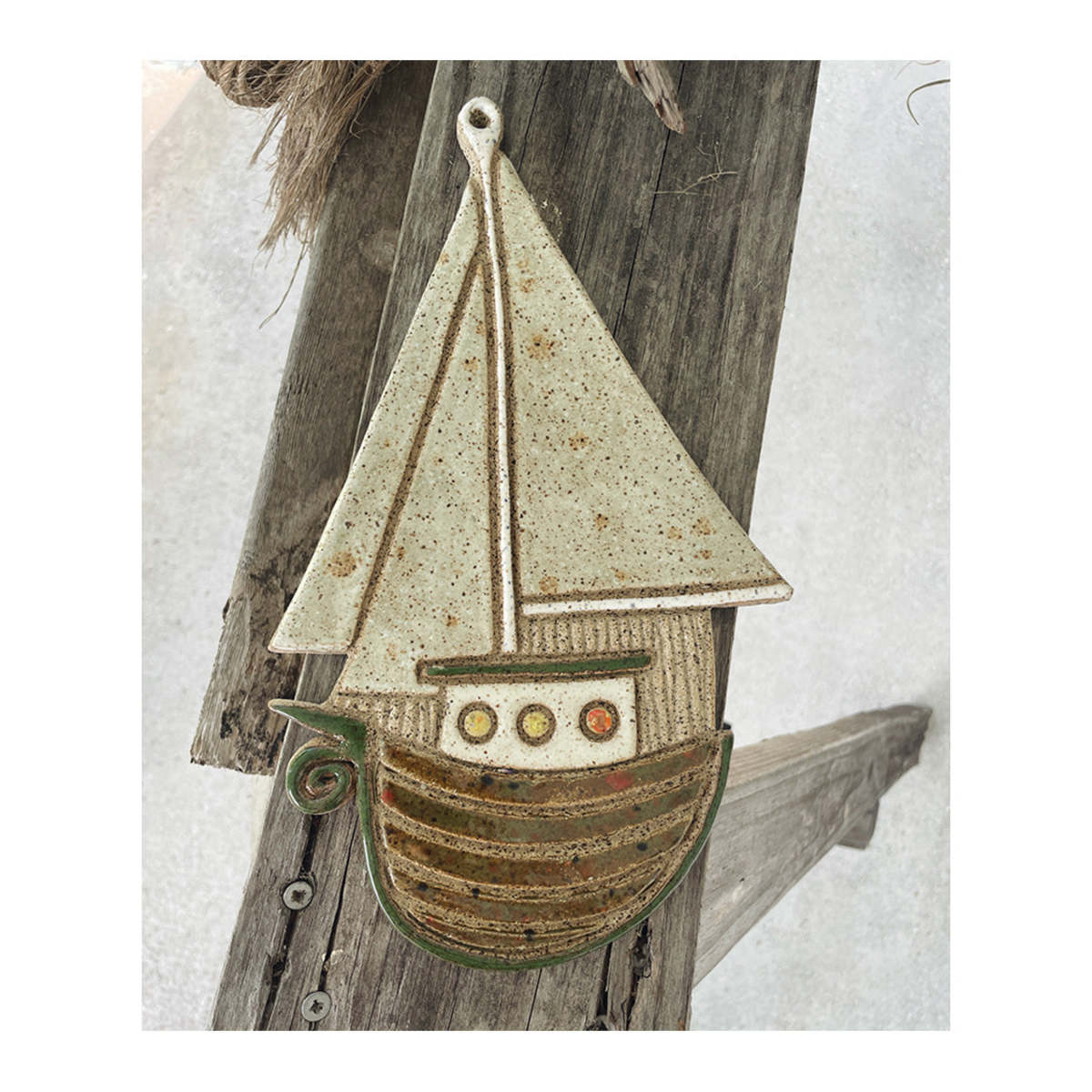 Farm Stand Tinker Wagon Large Sailboat - Green | Garmentory