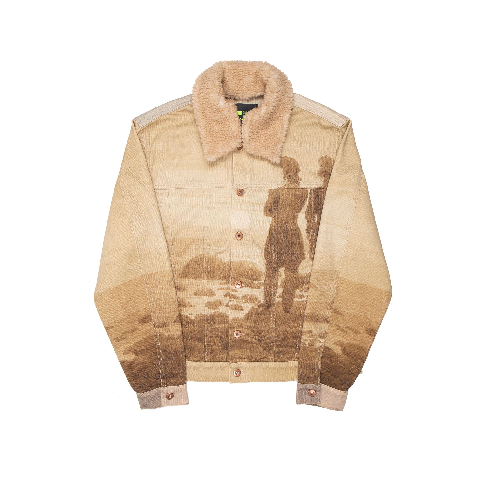 Rassvet (PACCBET) Caspar David Friedrich Denim jacket - BROWN | Garmentory