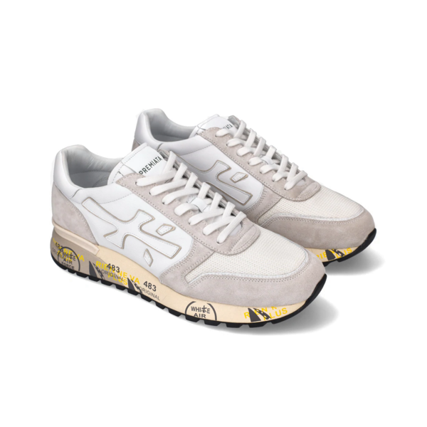 Premiata MICK 5698 Men MICK-5698 sneakers - White/Grey | Garmentory