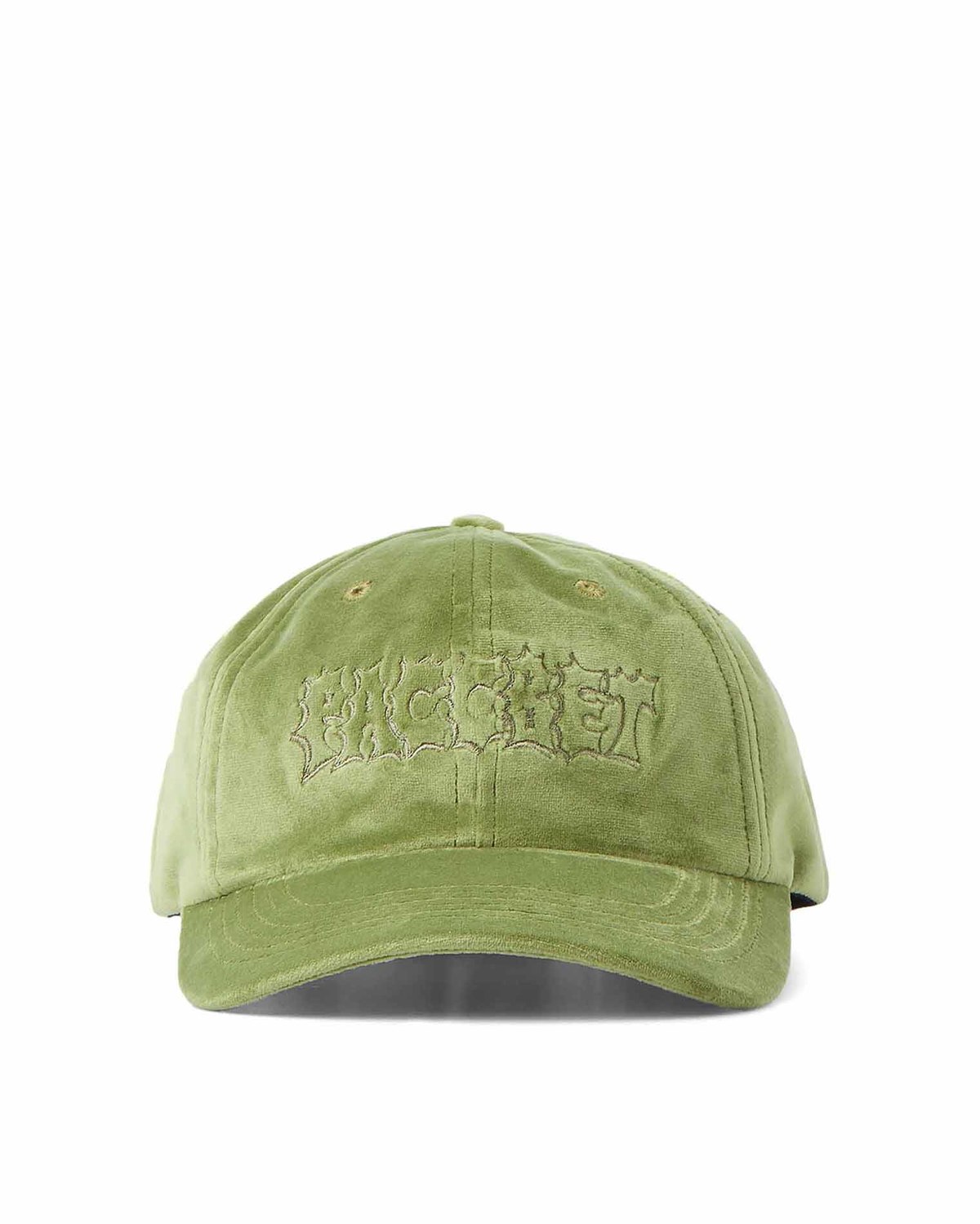 Rassvet Velvet Cap with PACCBET Logo - Green | Garmentory