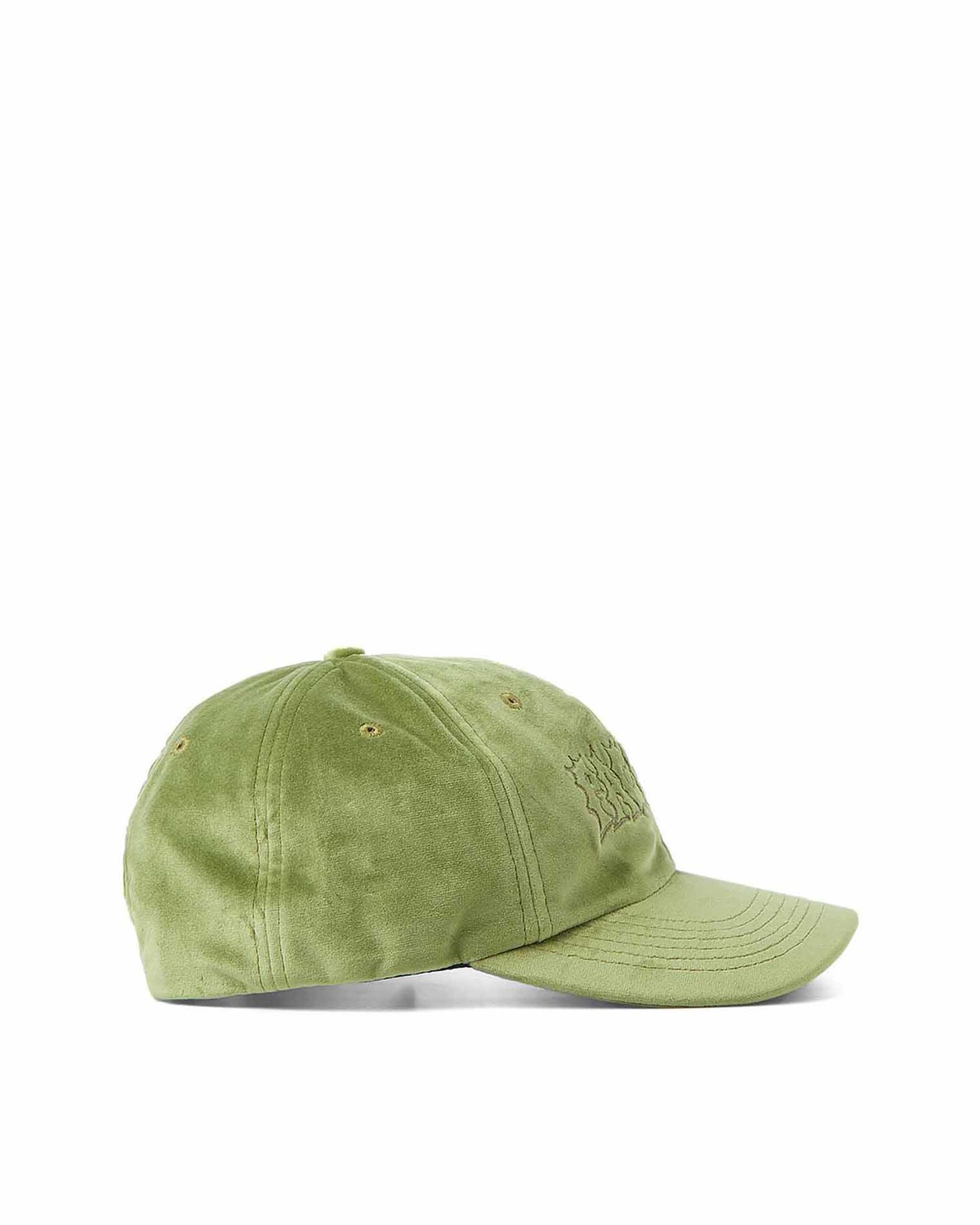 Rassvet Velvet Cap with PACCBET Logo - Green | Garmentory