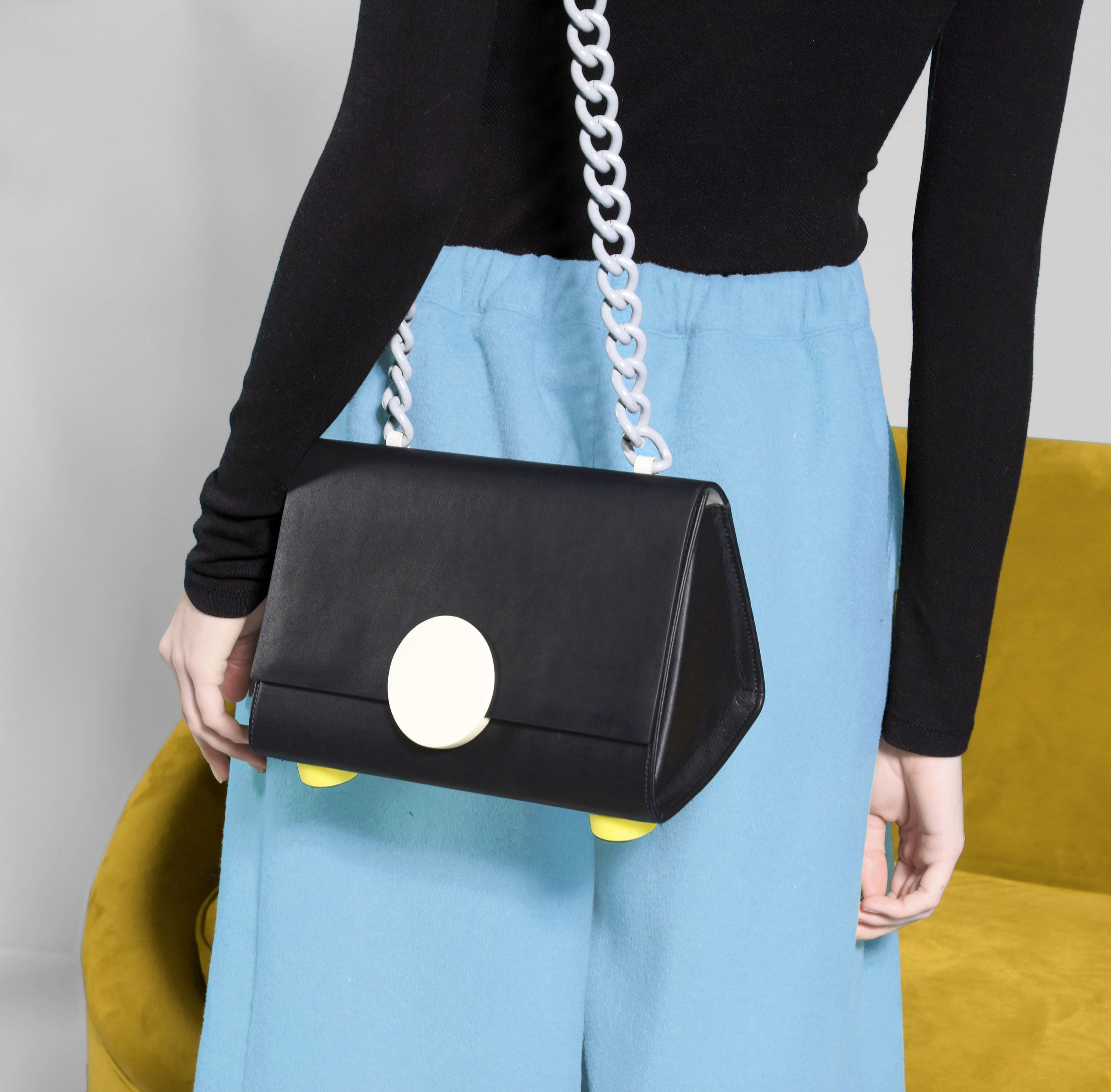 MATTER MATTERS PYTHAGORAS Shoulder Bag - Black | Garmentory