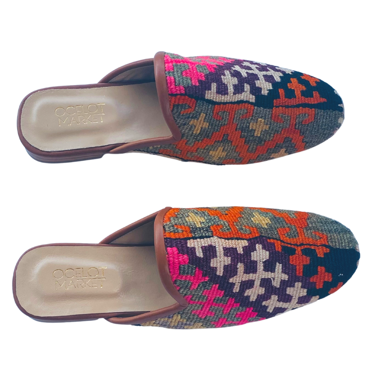 Ocelot Market Men's Turkish Kilim Mule - multi | Garmentory