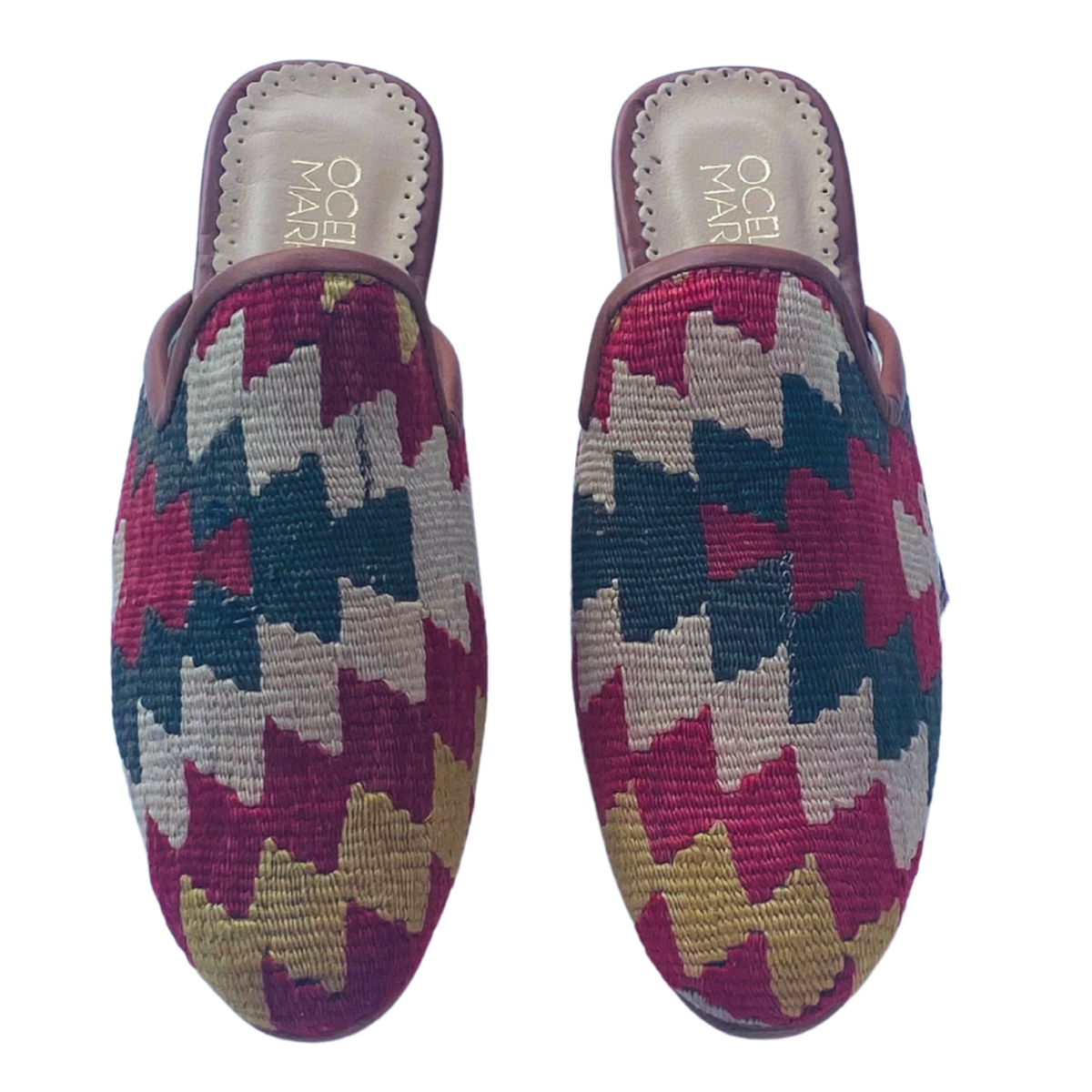 Ocelot Market Turkish Kilim Mule | Garmentory