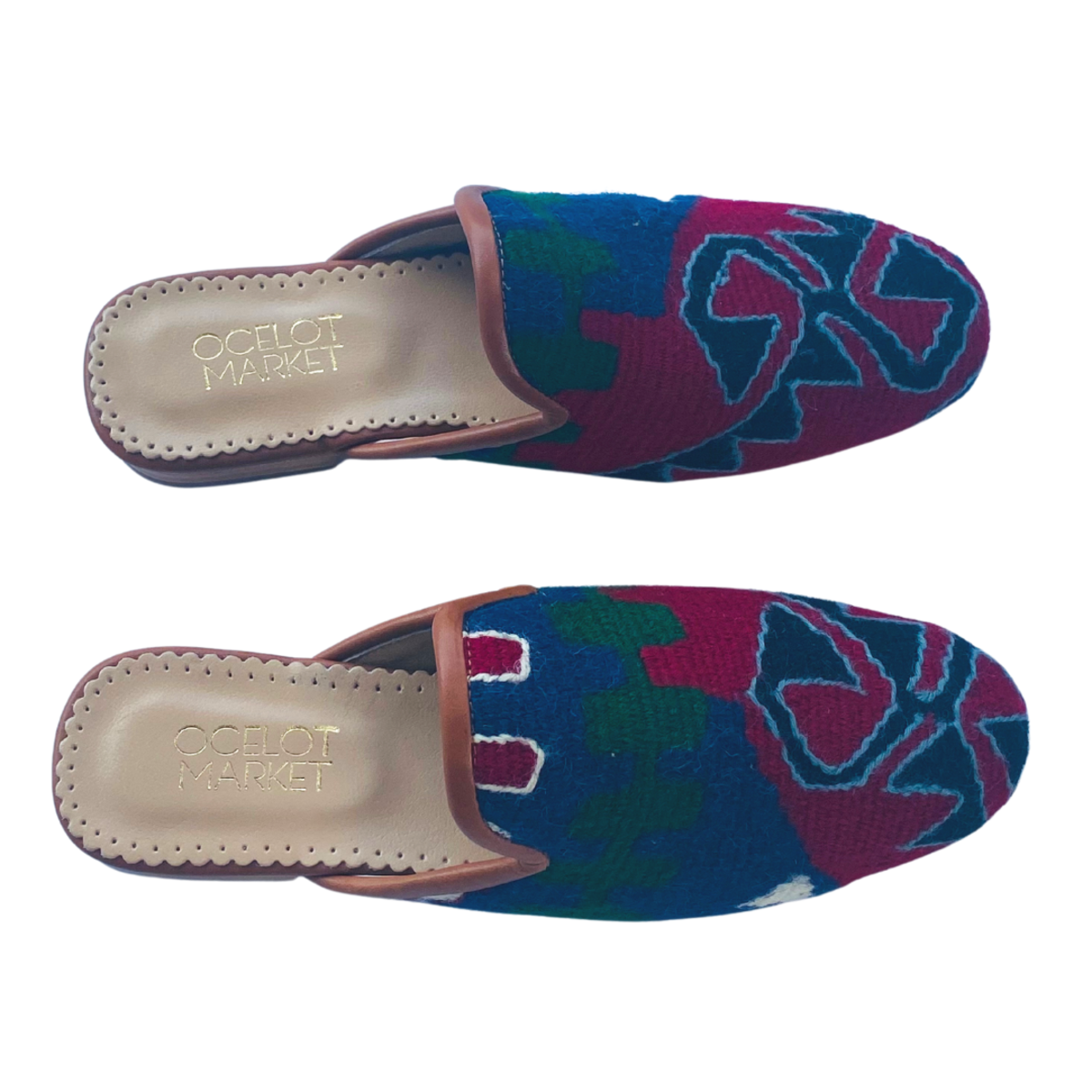 Ocelot Market Turkish Kilim Mule | Garmentory