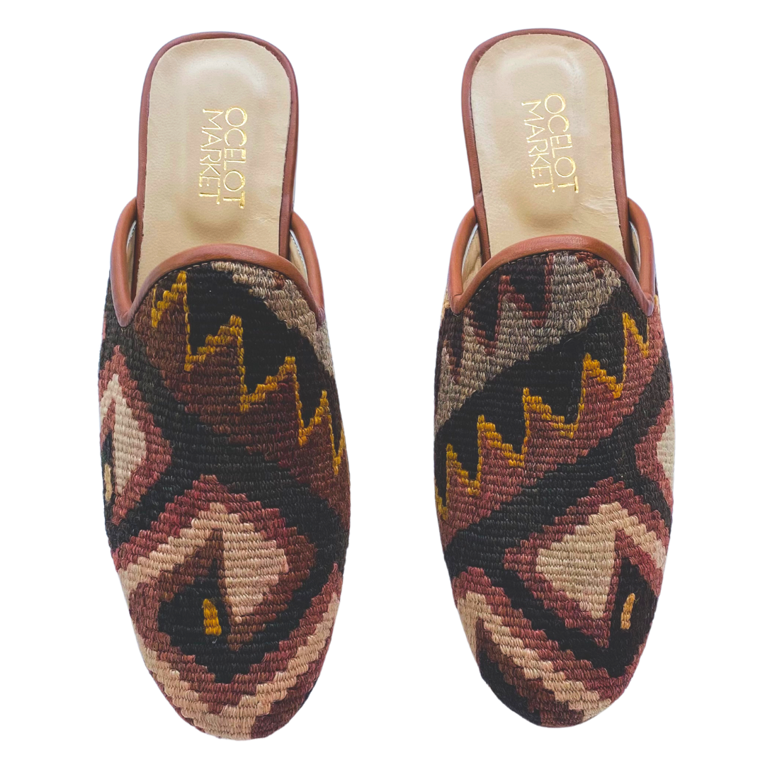 Ocelot Market Men's Turkish Kilim Mule - multi | Garmentory