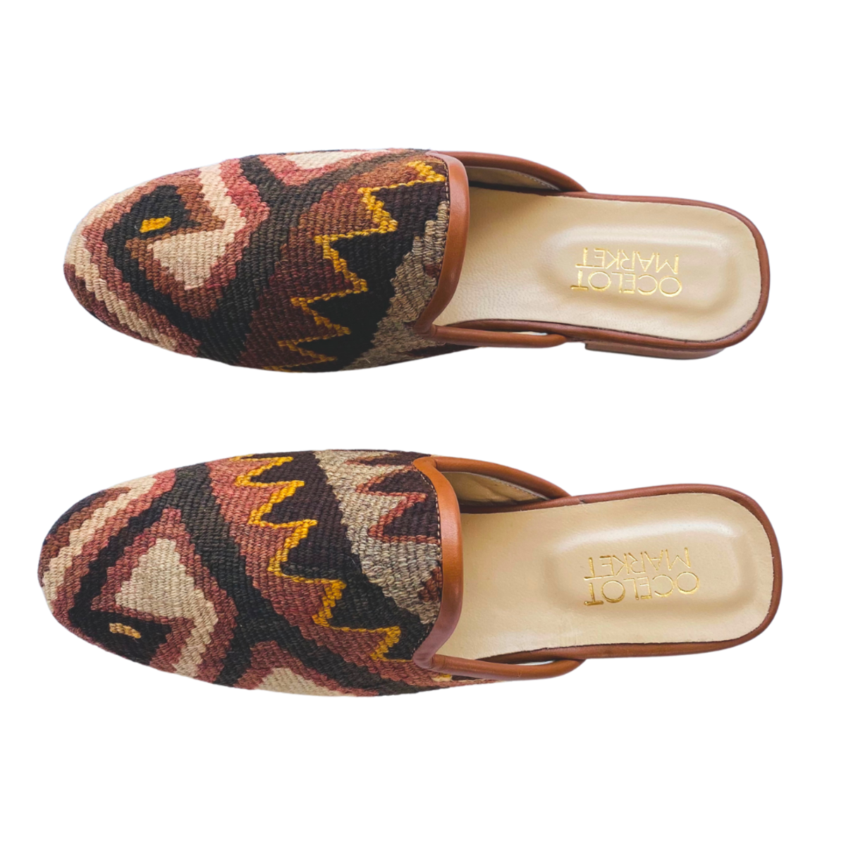 Ocelot Market Men's Turkish Kilim Mule - multi | Garmentory