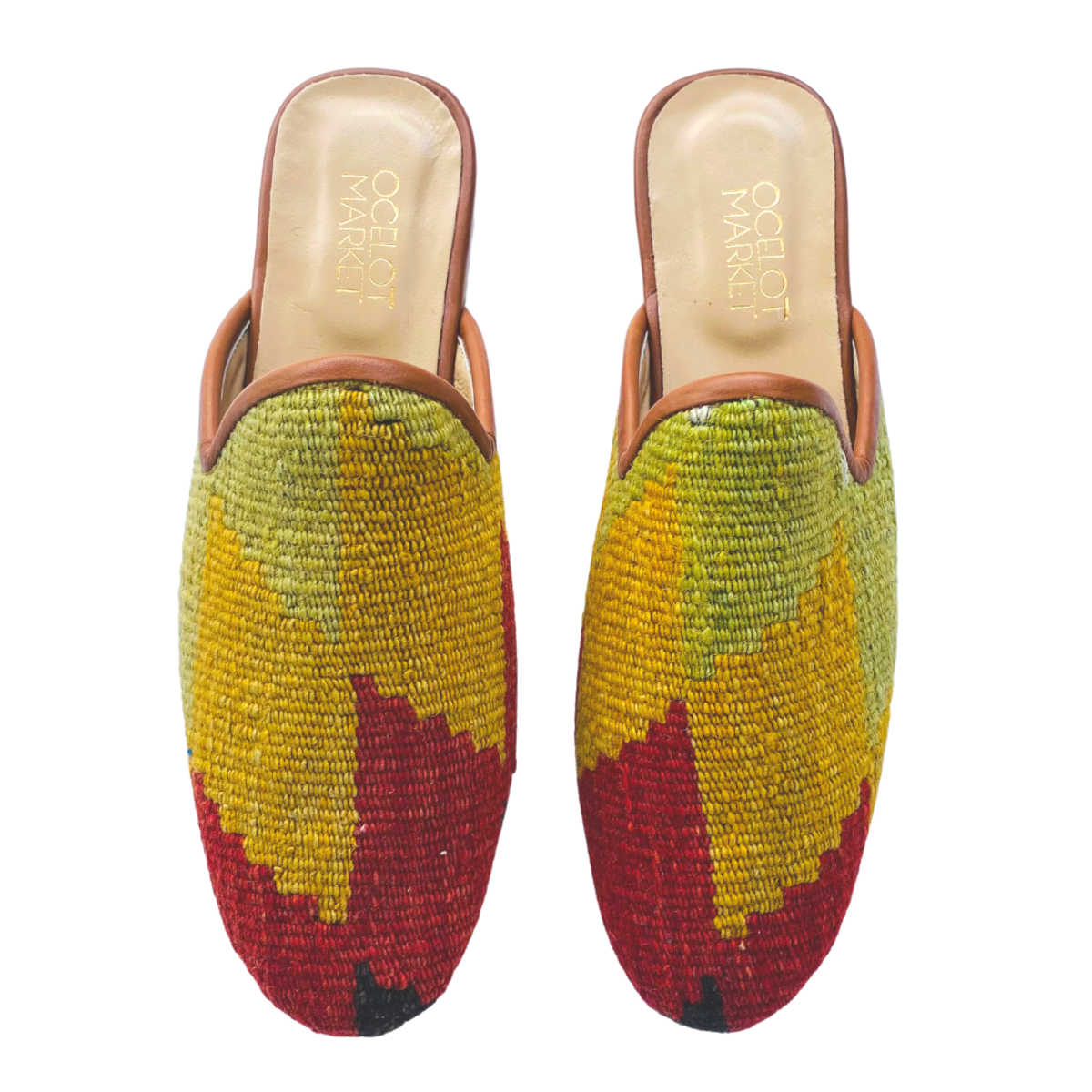 Ocelot Market Turkish Kilim Mule - Multi | Garmentory
