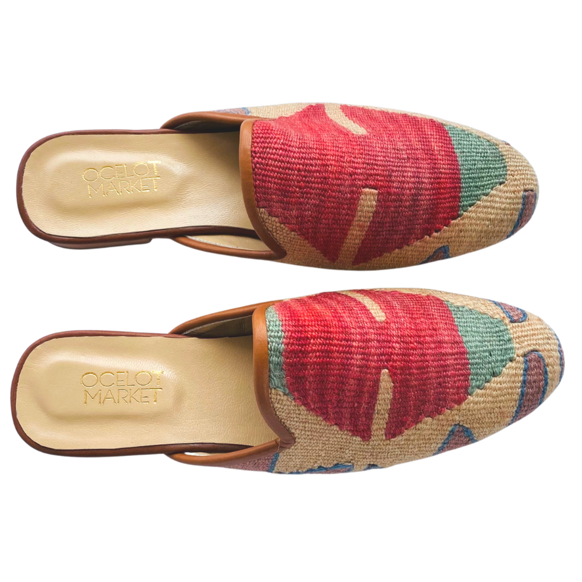 Ocelot Market Turkish Kilim Mule - Multi | Garmentory