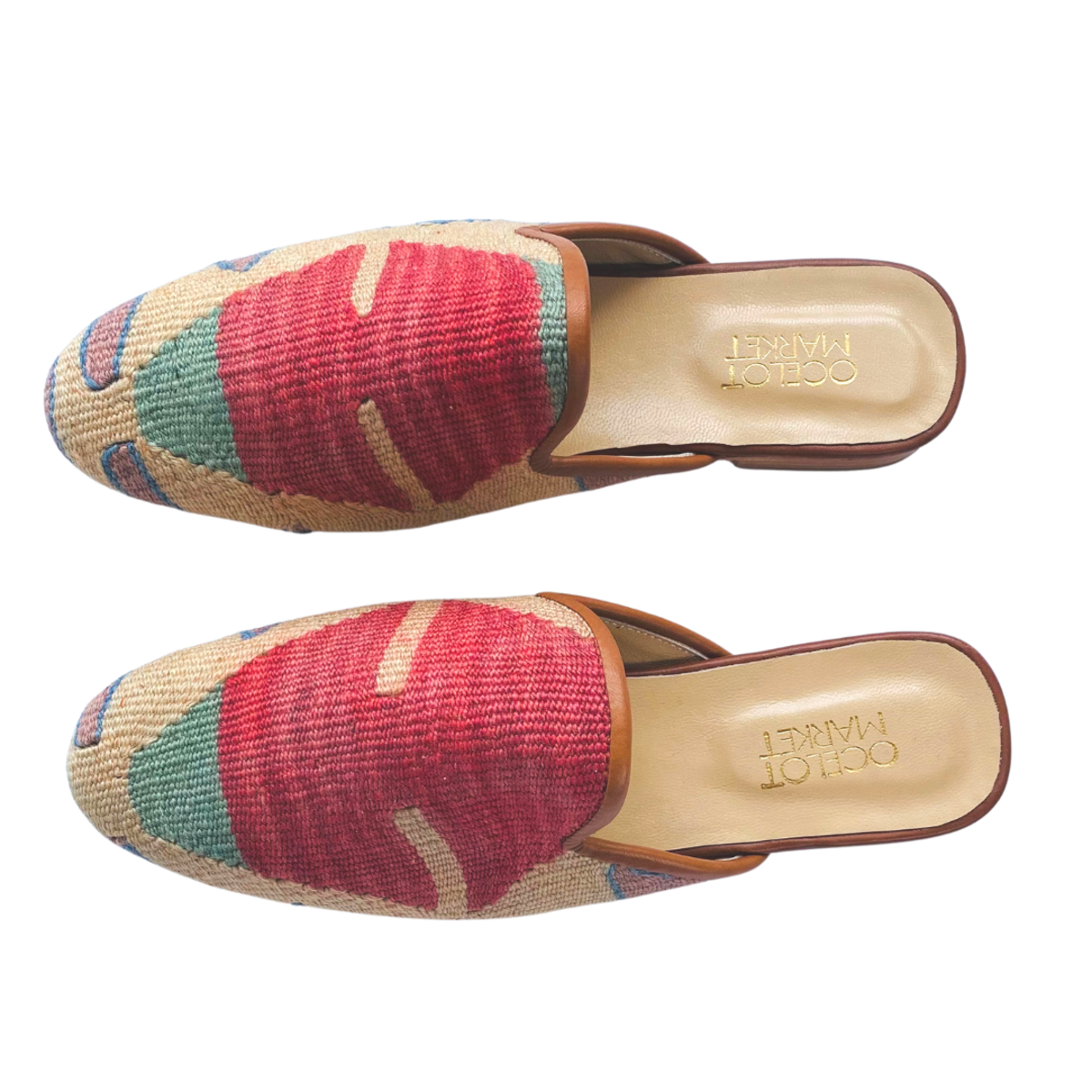 Ocelot Market Turkish Kilim Mule - Multi | Garmentory