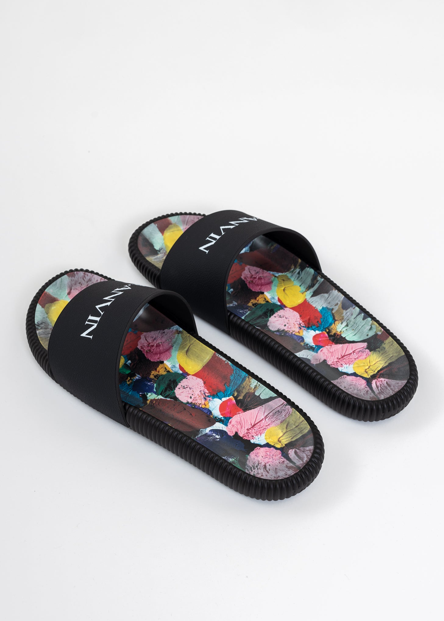 GALLERY DEPT. X LANVIN ARPÈGE SLIDES - MULTI | Garmentory