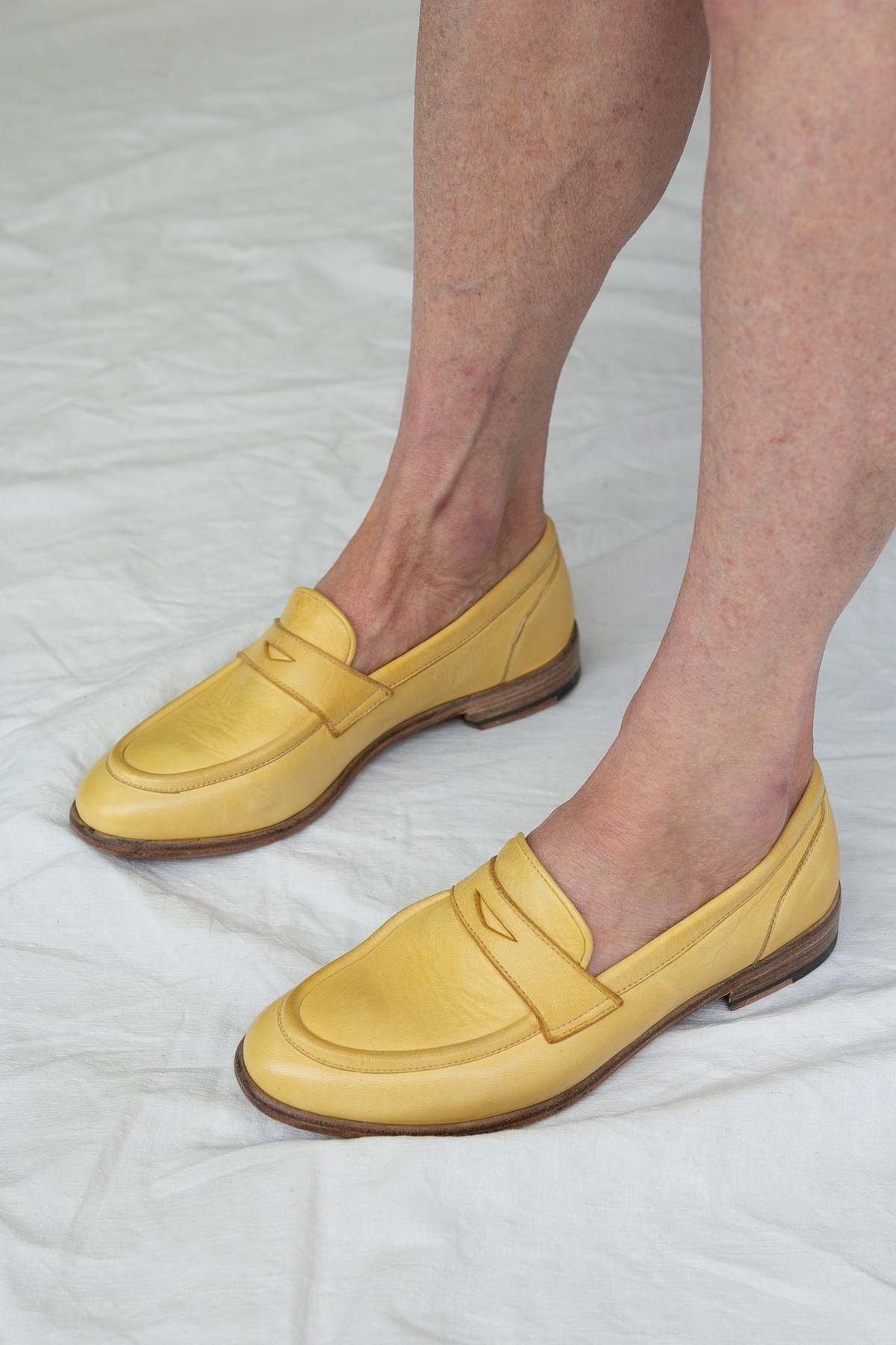 WOLF AND GYPSY VINTAGE Limoncello Leather Loafer | Garmentory