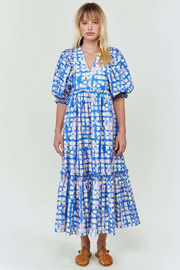 Hunter Bell Palmer Dress - Cobblestone | Garmentory