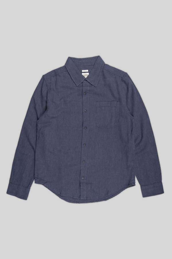 Bridge & Burn Jude Shirt - Navy Chevron | Garmentory