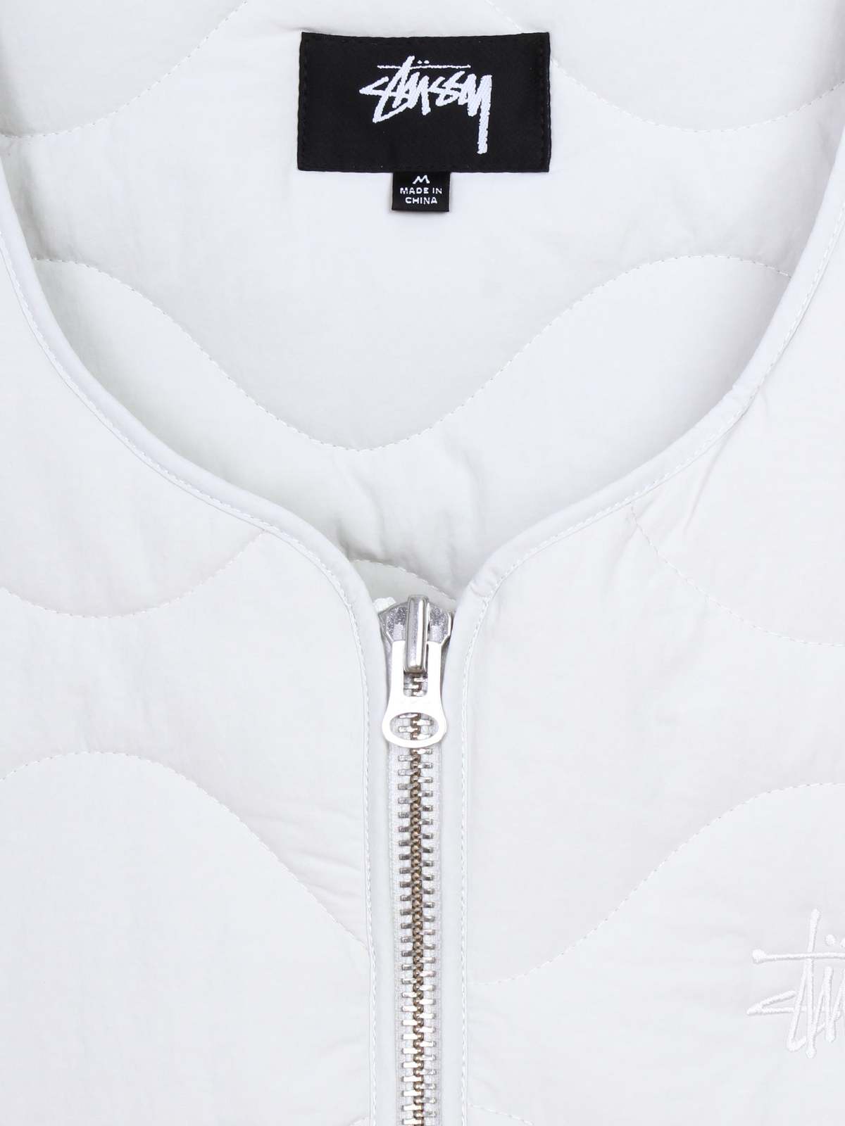 Stussy Recycled Nylon Liner Vest - Bone | Garmentory