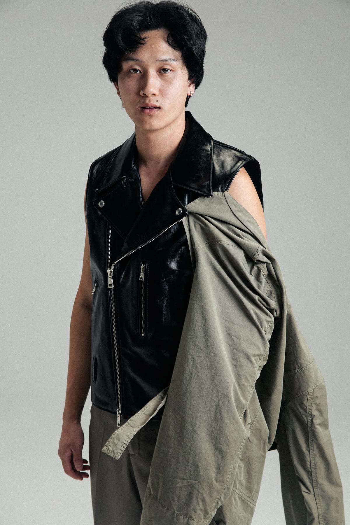 Our Legacy Leather Goblin Vest - Black | Garmentory