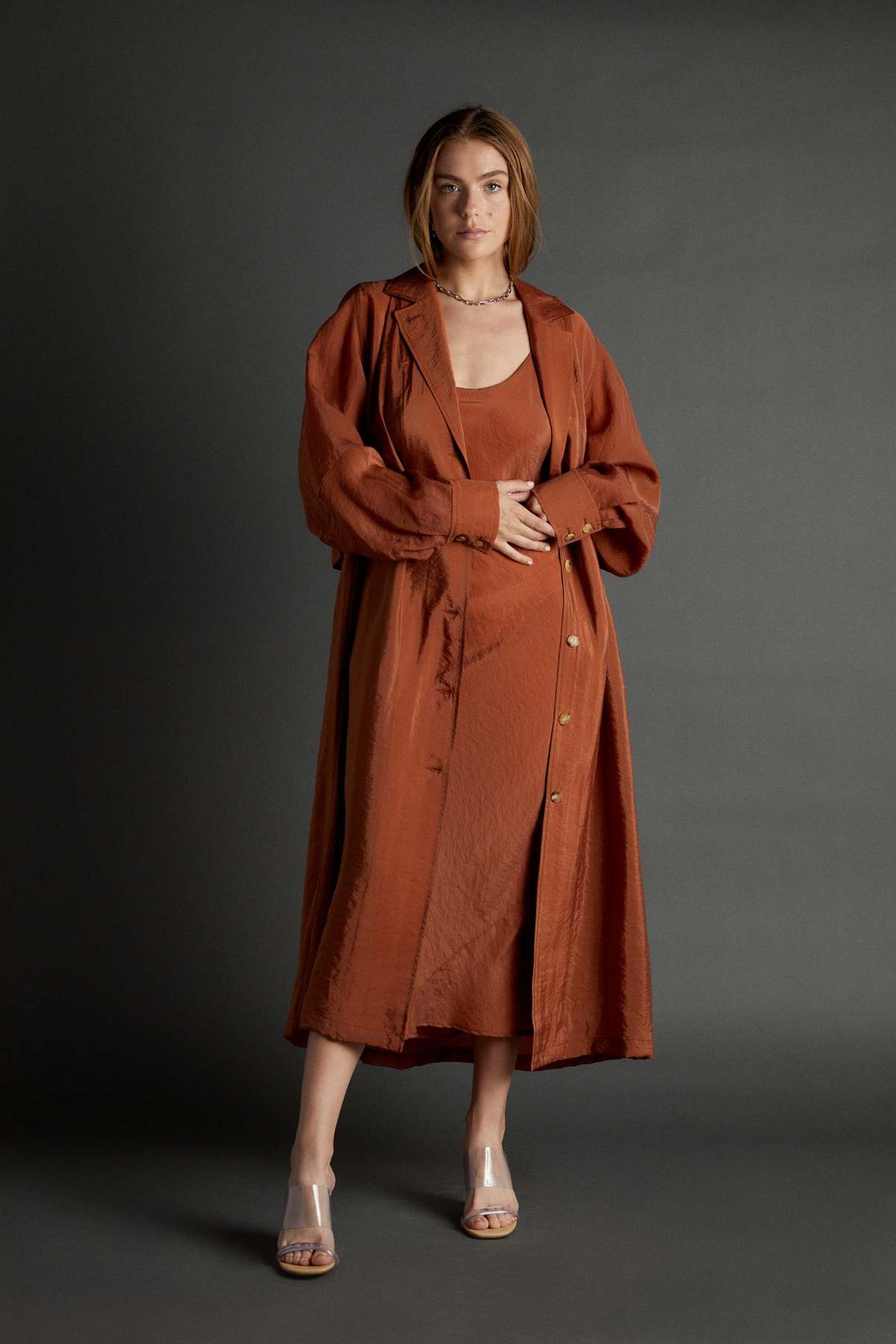 Rachel Comey Kilo Trench - Copper | Garmentory