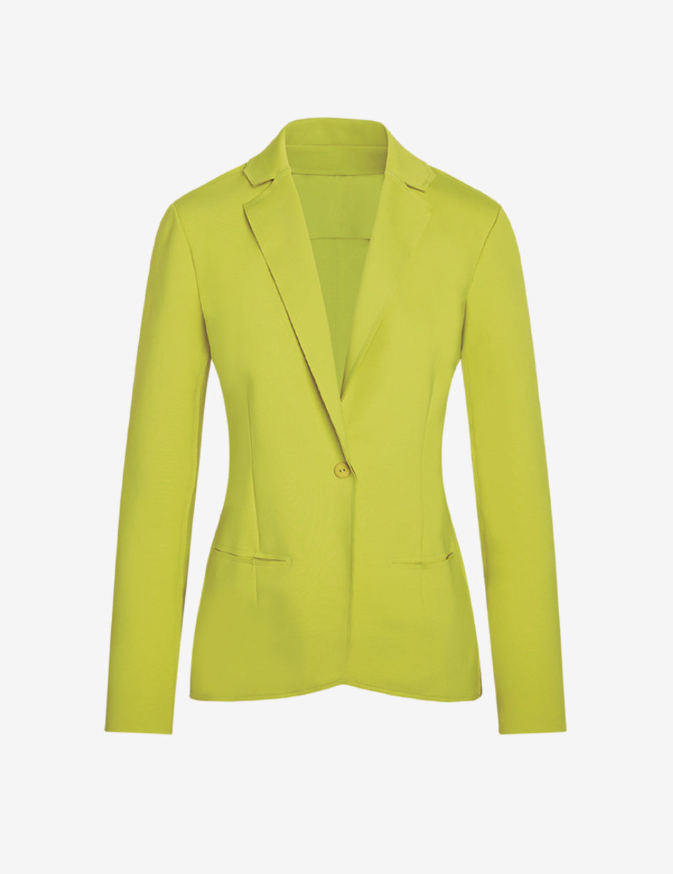 Commando Neoprene CEO Blazer - Citron | Garmentory