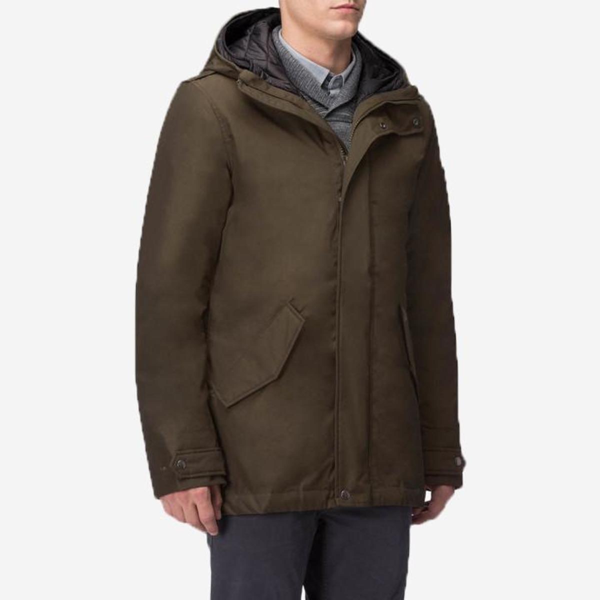 Woolrich John Rich & Bros. Long Military Eskimo Parka (3-in-1) - Dark ...