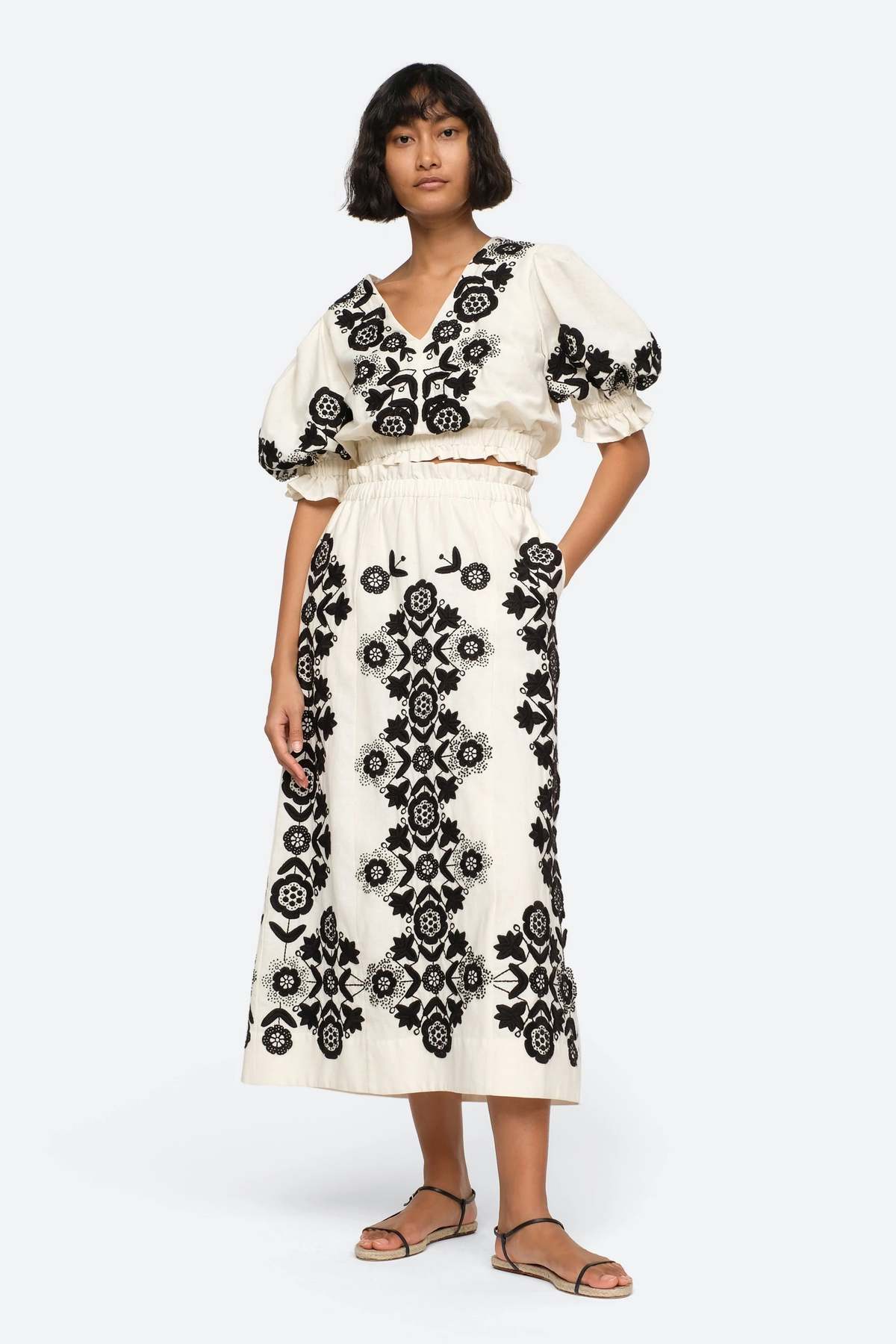 Sea NY Manuela Top - Cream | Garmentory