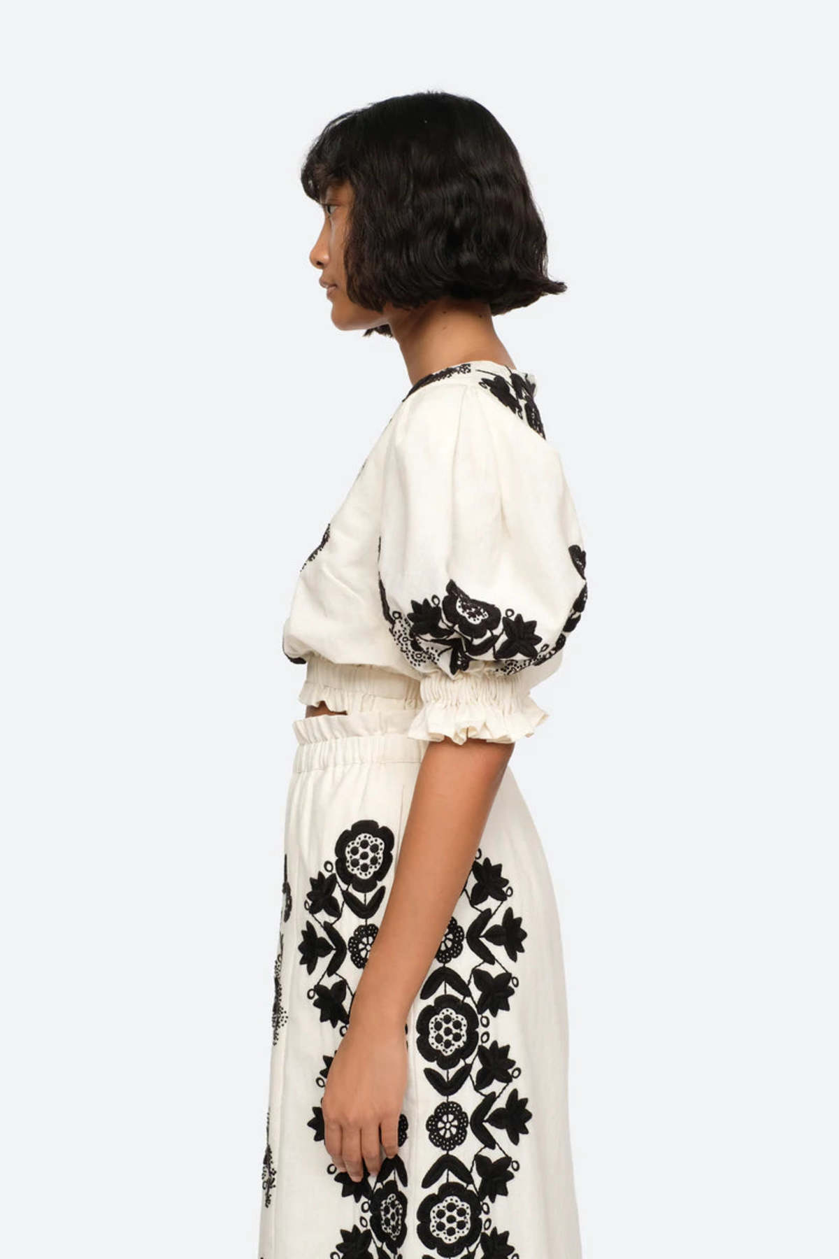 Sea NY Manuela Top - Cream | Garmentory