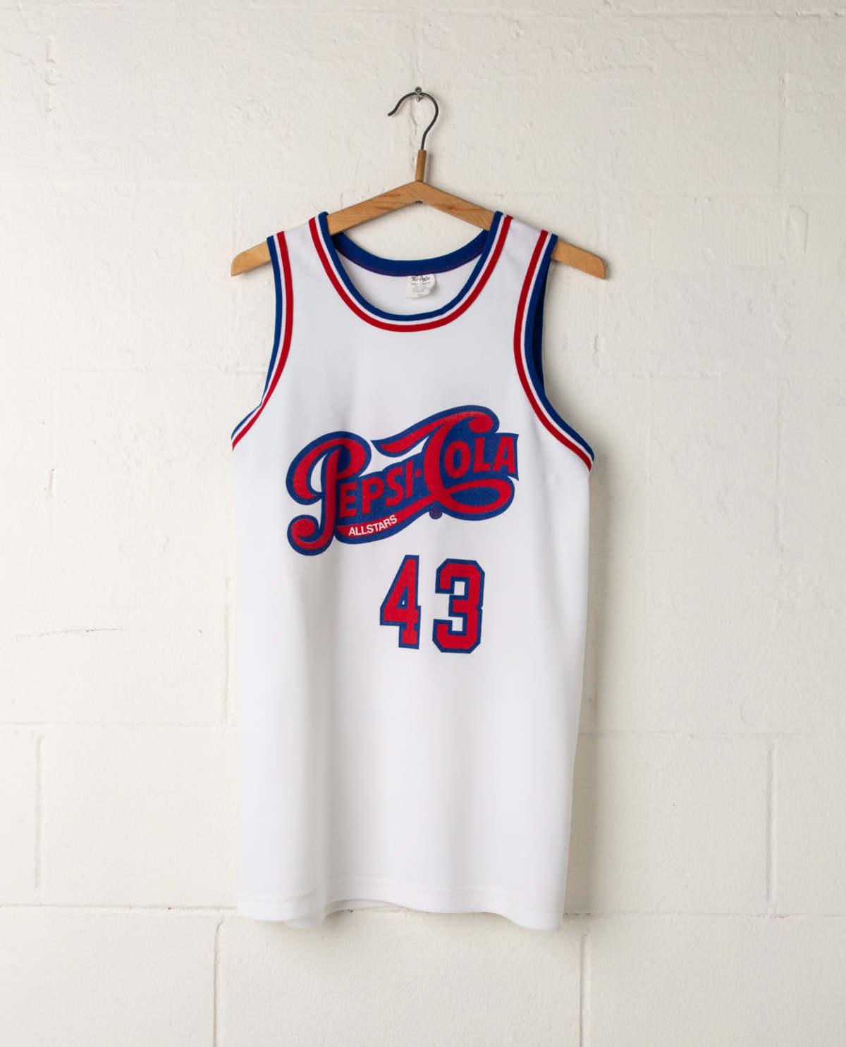Vintage Hi Style Pepsi Basketball Jersey - White | Garmentory