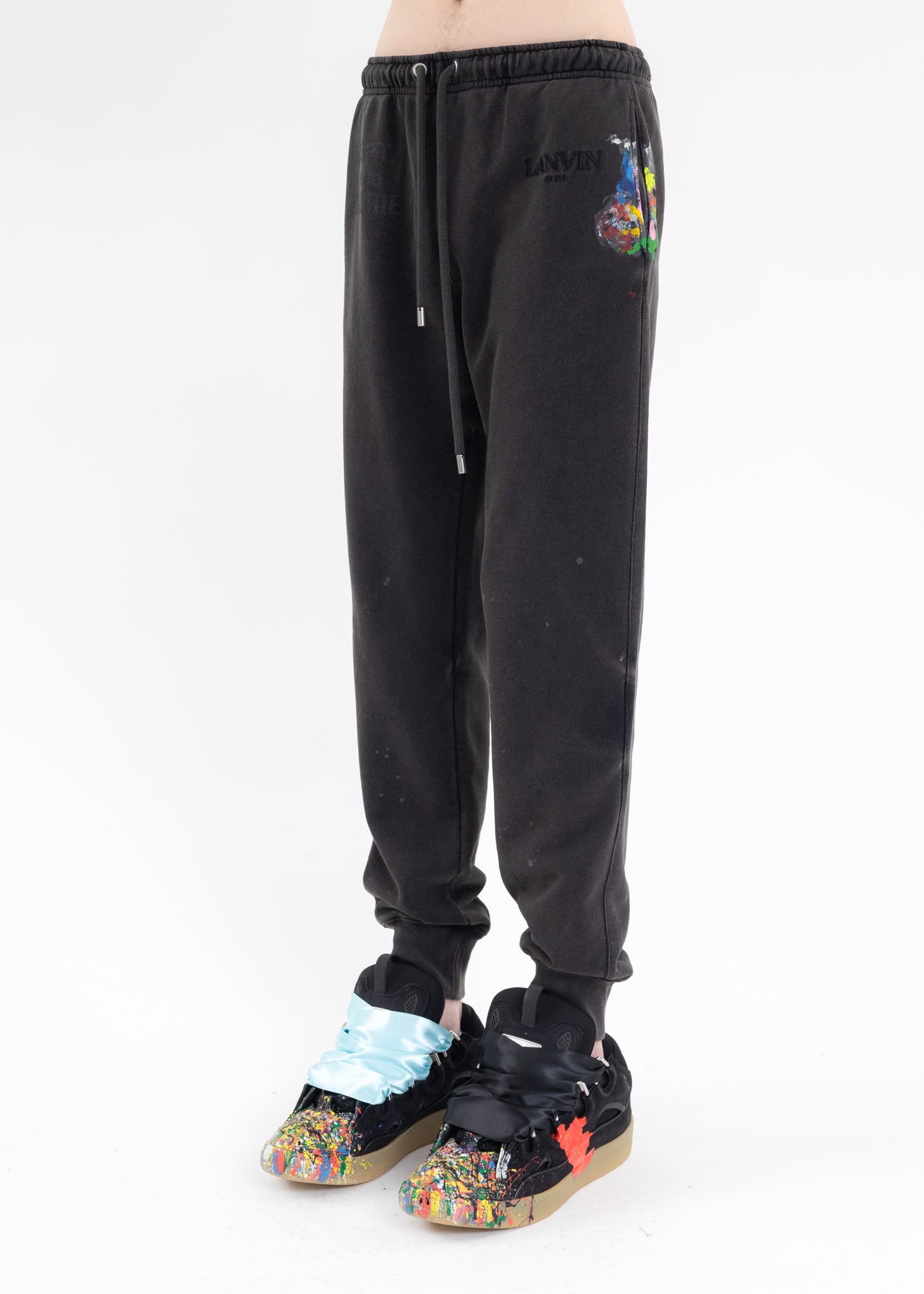 Lanvin X Gallery Dept Jogging Pants - Black | Garmentory