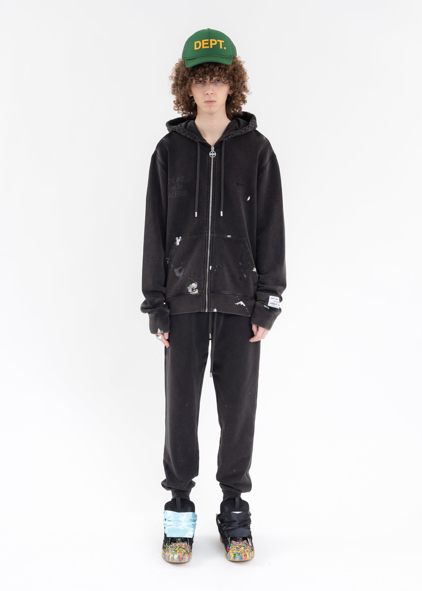 Lanvin X Gallery Dept Jogging Pants - Black | Garmentory
