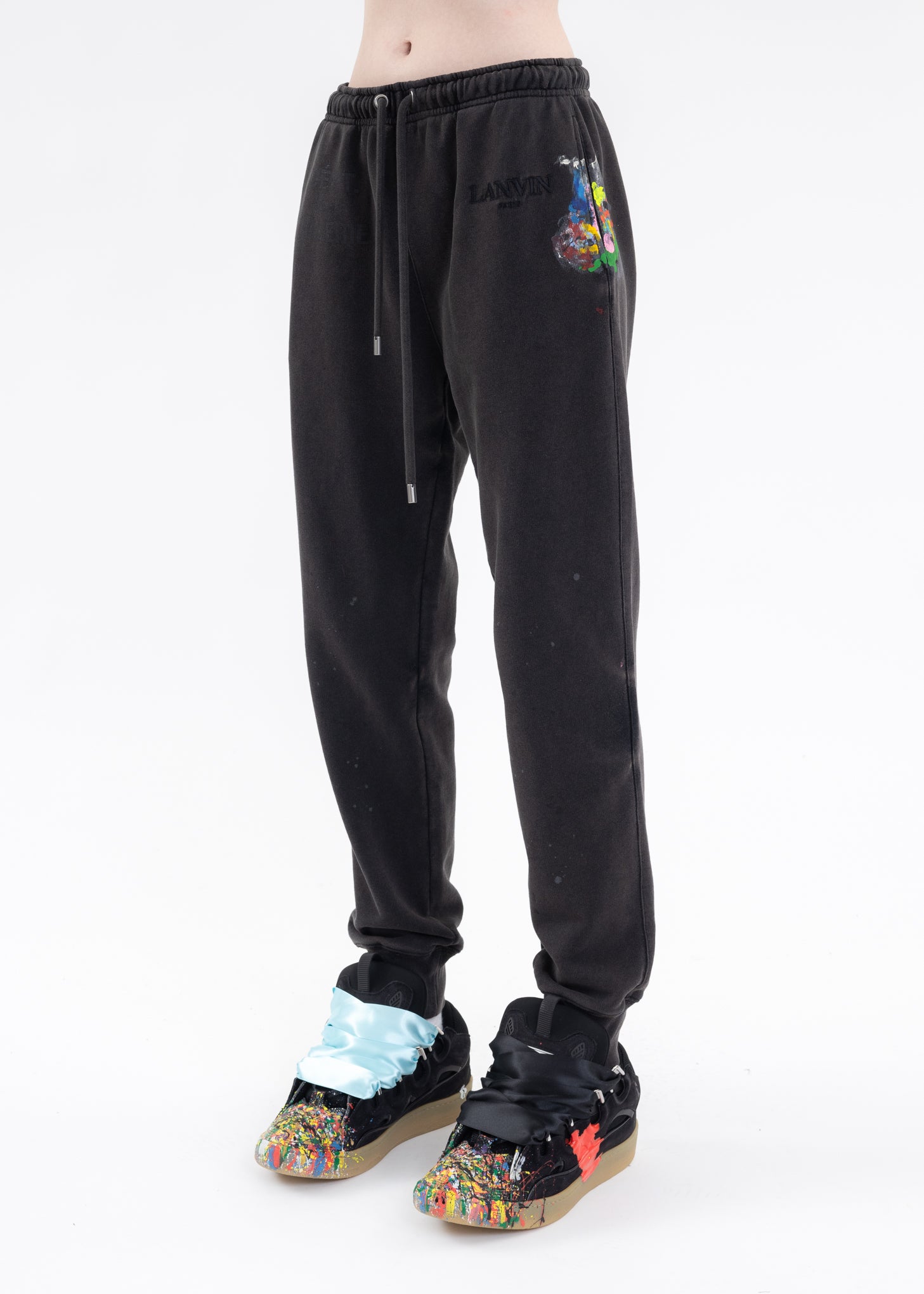 Lanvin X Gallery Dept Jogging Pants - Black | Garmentory