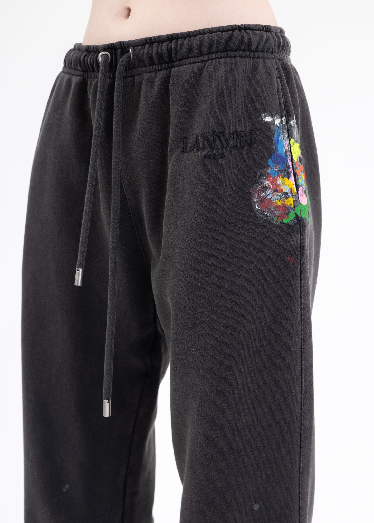 Lanvin X Gallery Dept Jogging Pants - Black | Garmentory
