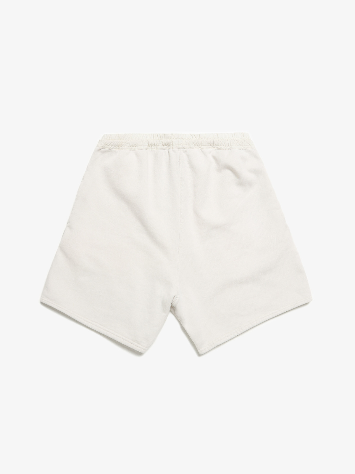 Fear of God Elastic Waist Front Logo Shorts - Beige | Garmentory