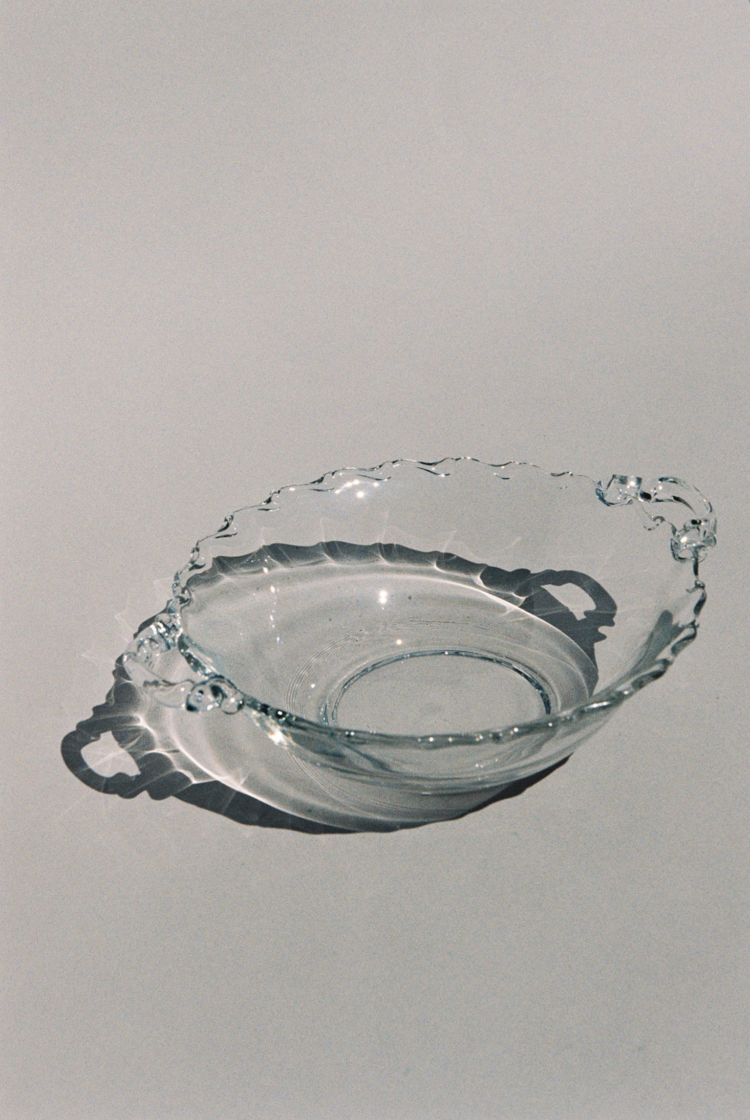 Vintage Glass Serving Dish Garmentory