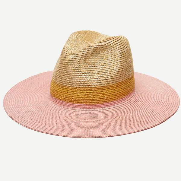 WYETH Bondi Hat - Natural/Pink/Gold | Garmentory