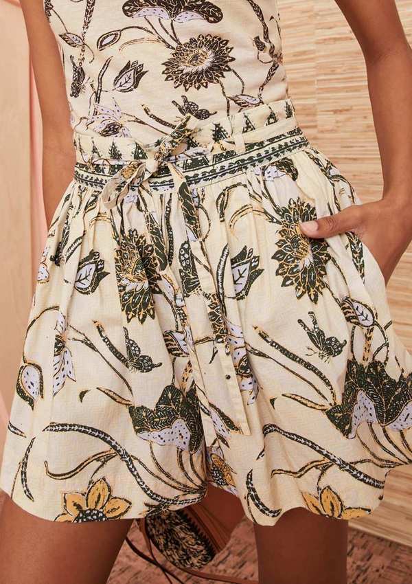 Ulla Johnson Rowan Short - Lemonbalm | Garmentory