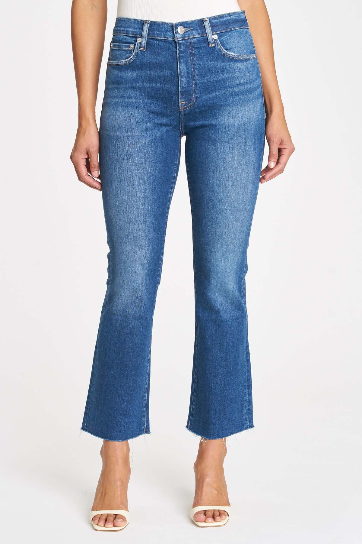 Pistola Lennon High Rise Crop Boot - Catalina | Garmentory