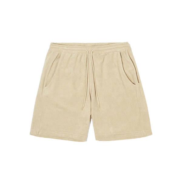 Universal Works Terry Beach Short - Sand | Garmentory