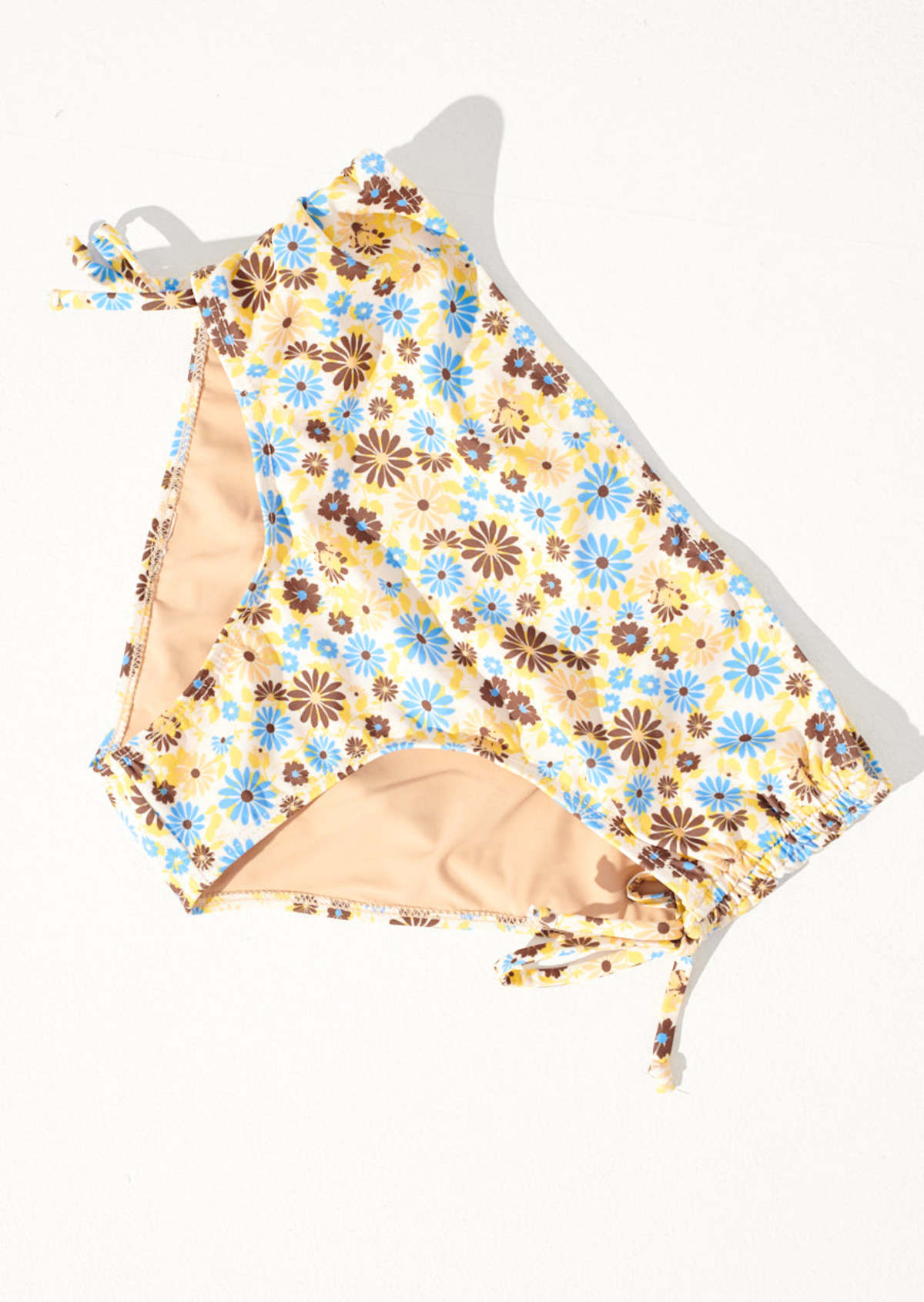 No.6 Cyd Bottom - Yellow/Blue Daisies | Garmentory