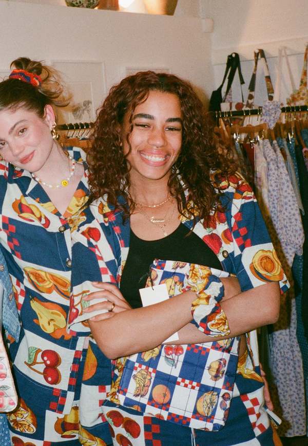 DAMSON MADDER Laptop Bag - Fruit Checkerboard | Garmentory